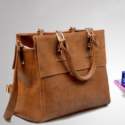 Modern Style Solid Color Women Handbag on Luulla