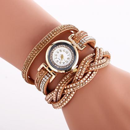 Beautiful Crystal Strap Wrist Watch on Luulla