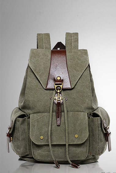 Casual Big Capacity Canvas Backpack on Luulla