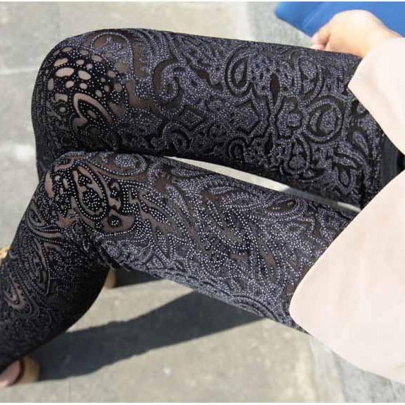 Velvet Legging Tights（lu122650） on Luulla