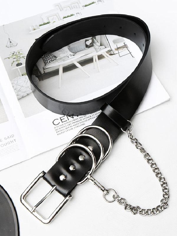 Metal Multi-ring Chain Belt on Luulla