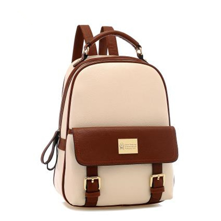 Girls Pu School Travel Backpack Bag on Luulla