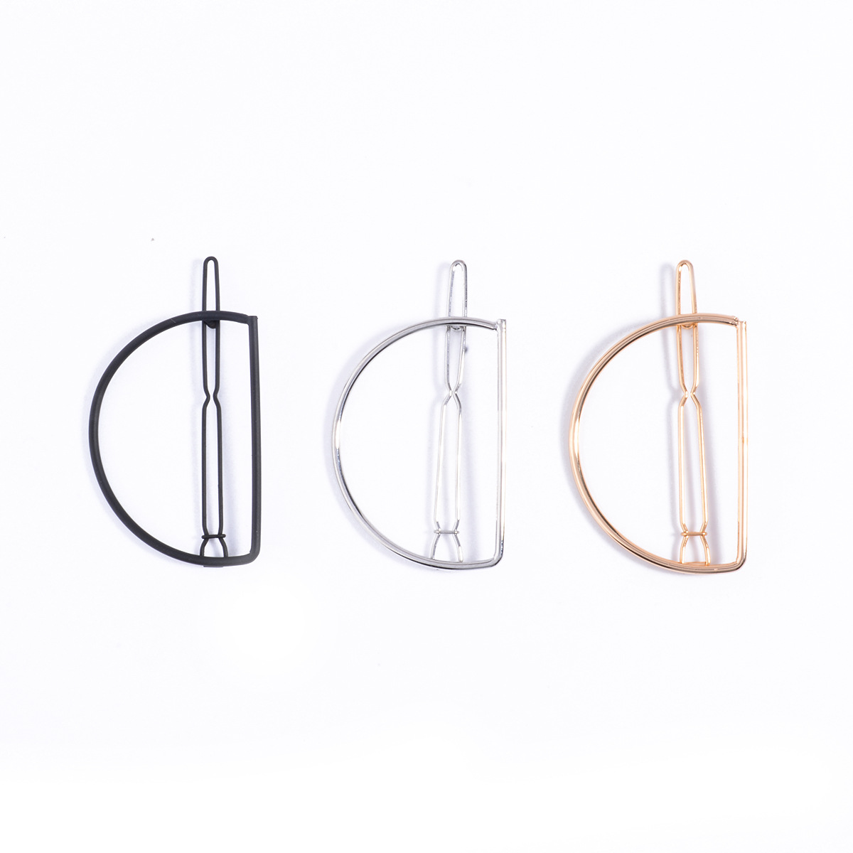 Simple D Shape Women's Hairpin on Luulla