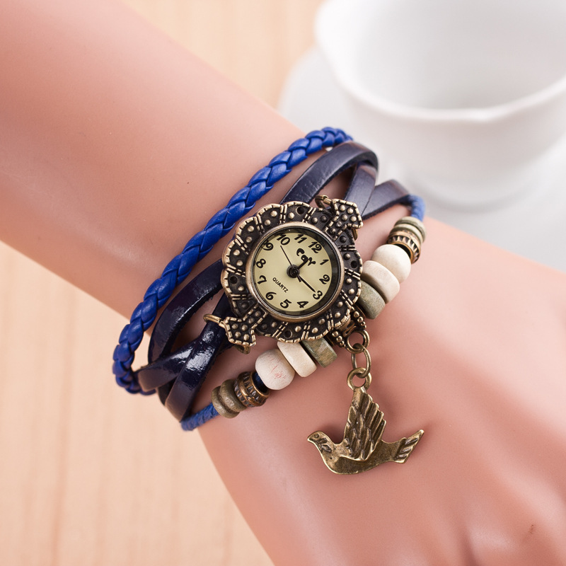 Maya Dove Multilayer Bracelet Watch on Luulla